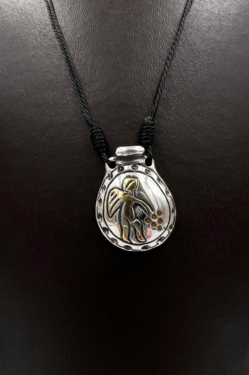Ephesus Eulogia Sterling Silver Pendant Necklace, Christian Pilgrimage ...