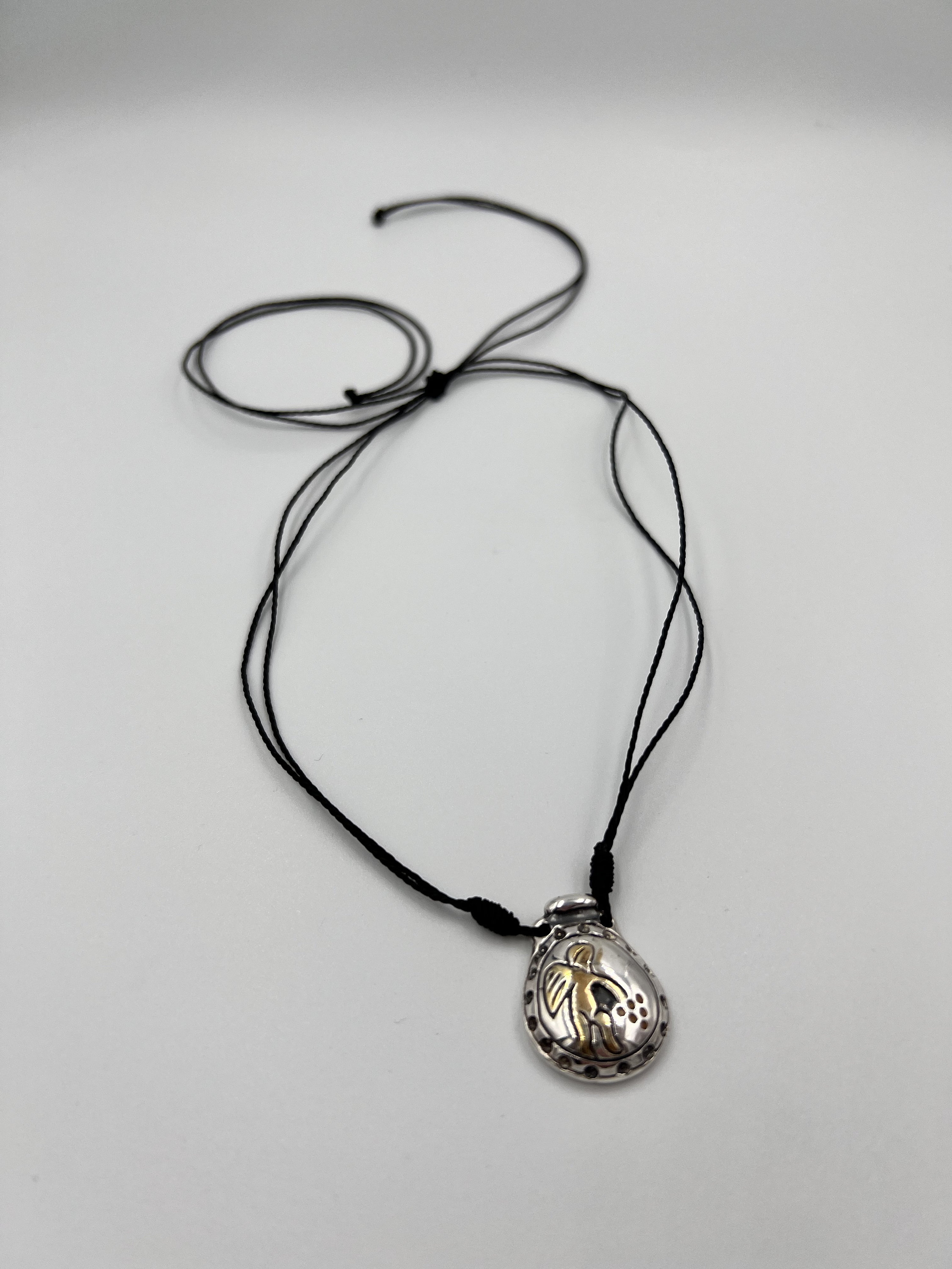 Ephesus Eulogia Sterling Silver Pendant Necklace, Christian Pilgrimage ...