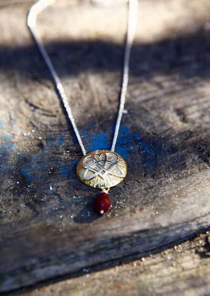 BRISINGAMEN Solid Gold and Silver Necklace Goddess of Love Freya ...
