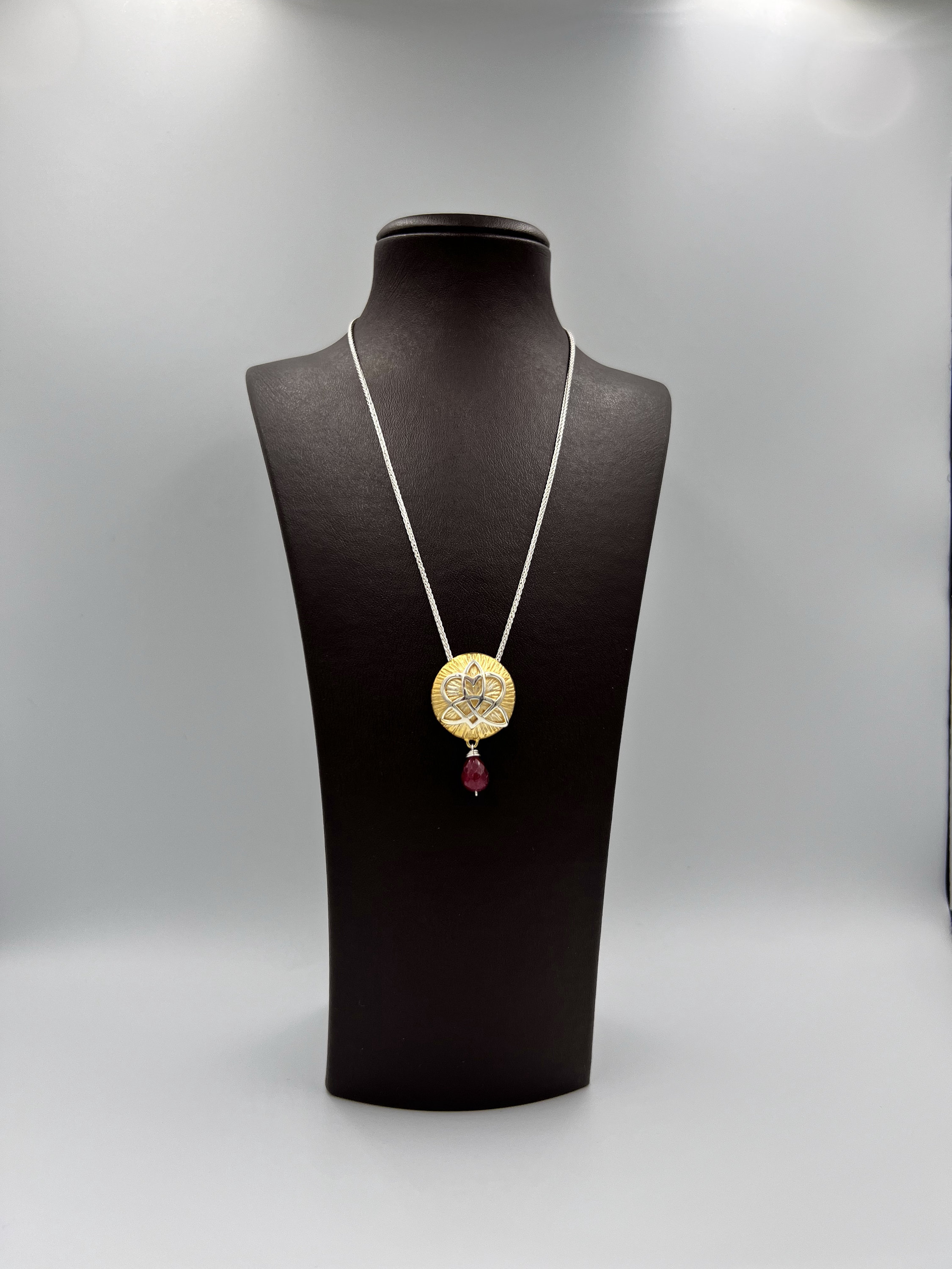 BRISINGAMEN Solid Gold and Silver Necklace Goddess of Love Freya ...