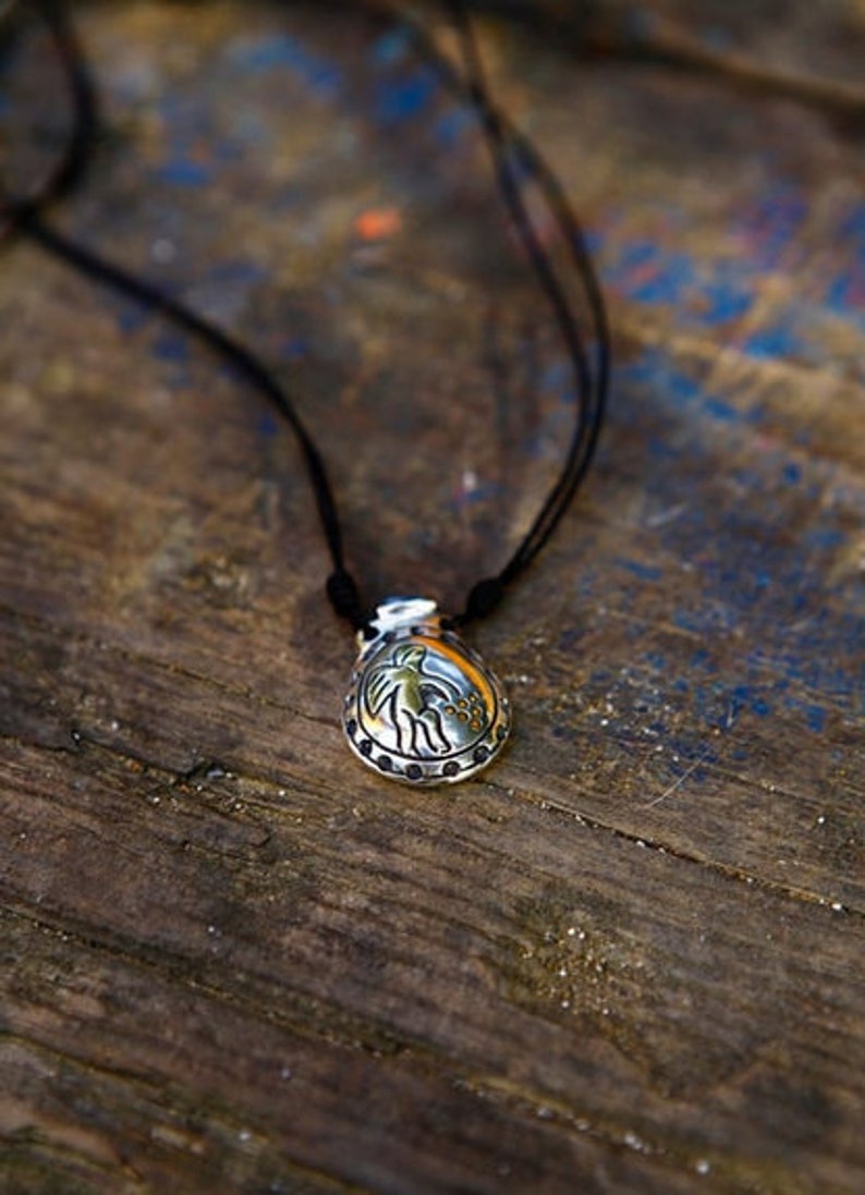 Ephesus Eulogia Sterling Silver Pendant Necklace, Christian Pilgrimage ...