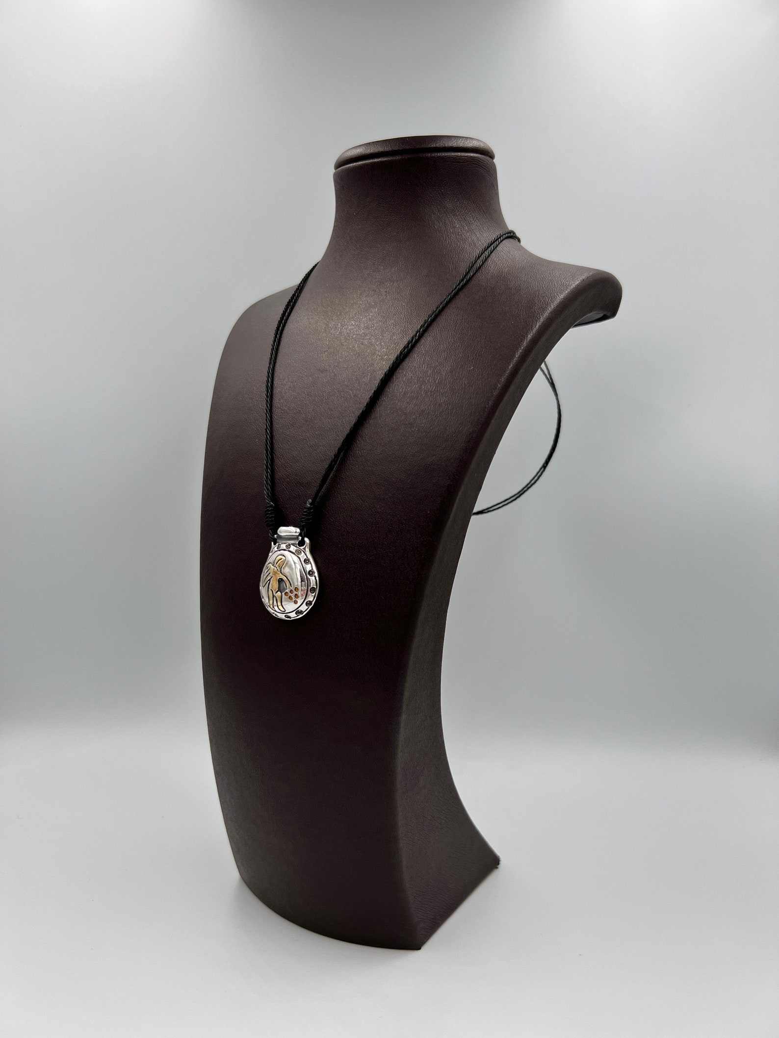 Ephesus Eulogia Sterling Silver Pendant Necklace, Christian Pilgrimage ...