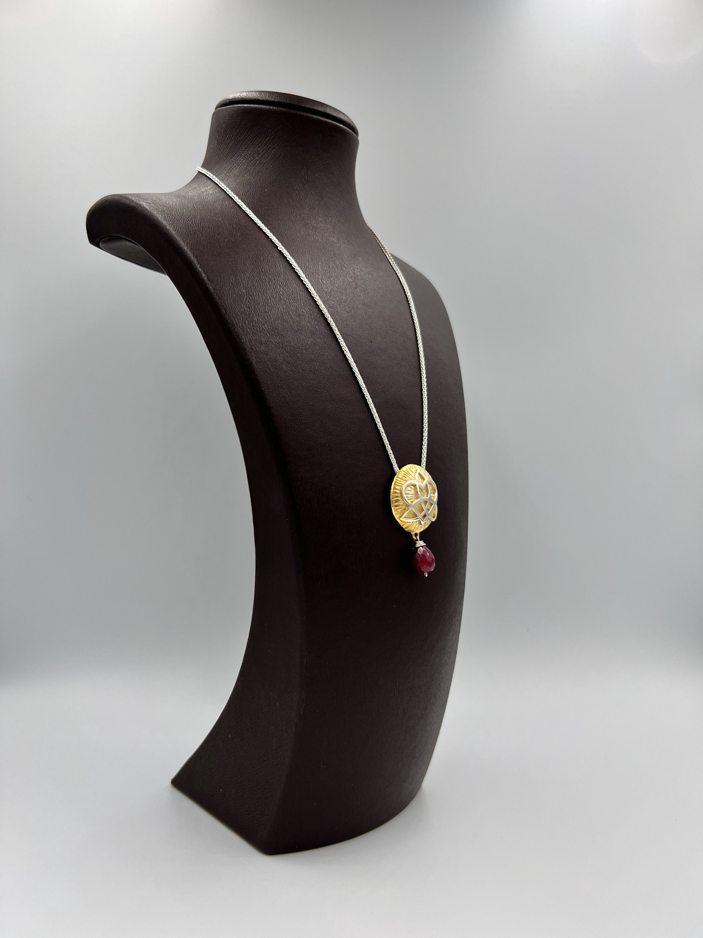 BRISINGAMEN Solid Gold and Silver Necklace Goddess of Love Freya ...