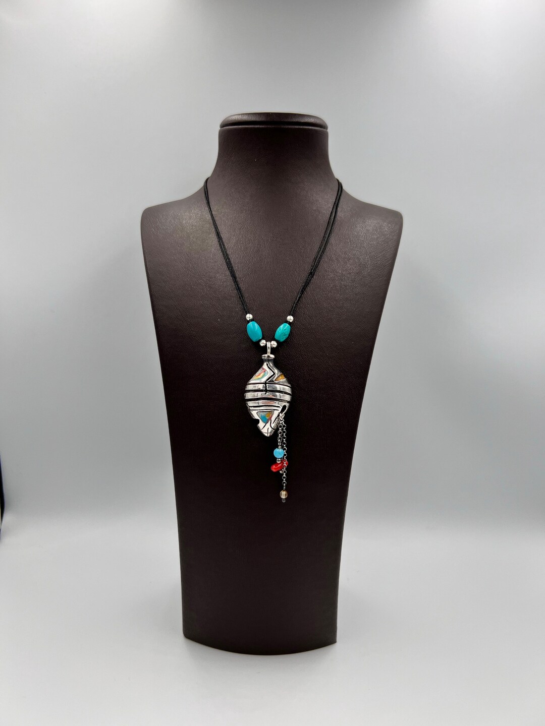 Ephesus Amphora Sterling Silver Pendant Necklace, Greek Pottery ...