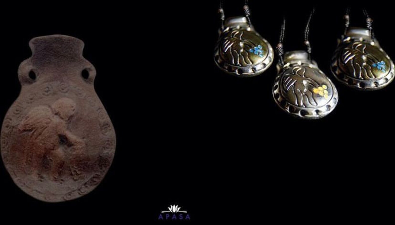 Ephesus Eulogia Sterling Silver Pendant Necklace, Christian Pilgrimage ...