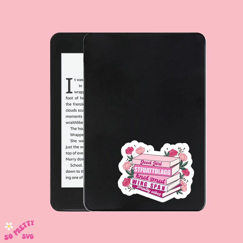 Spicy Book Pile Bookish PNG SVG, Cute Trendy Bookish Design for Shirts ...