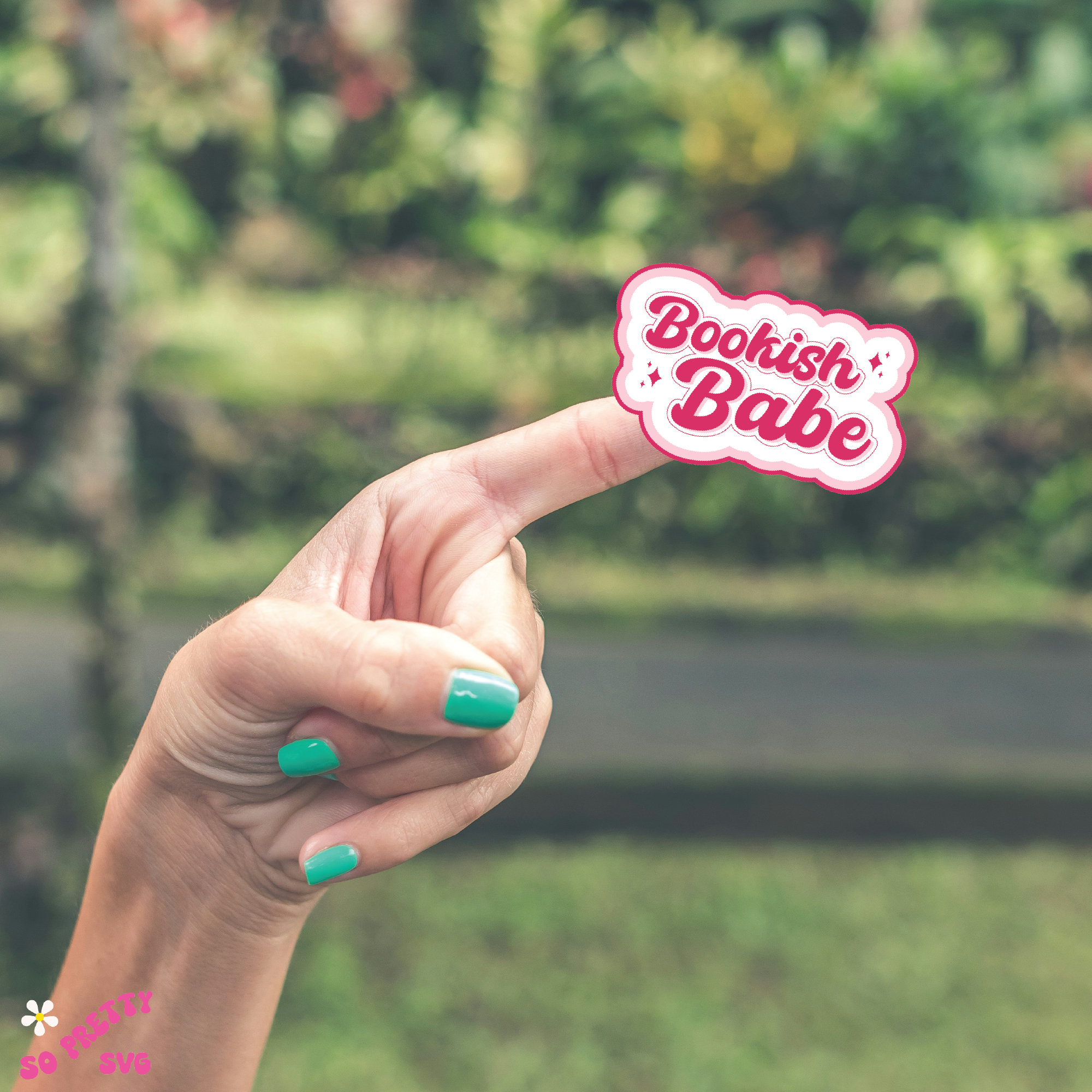 Bookish Babe Bookish PNG and SVG, Cute Trendy Bookish Design for Shirts ...