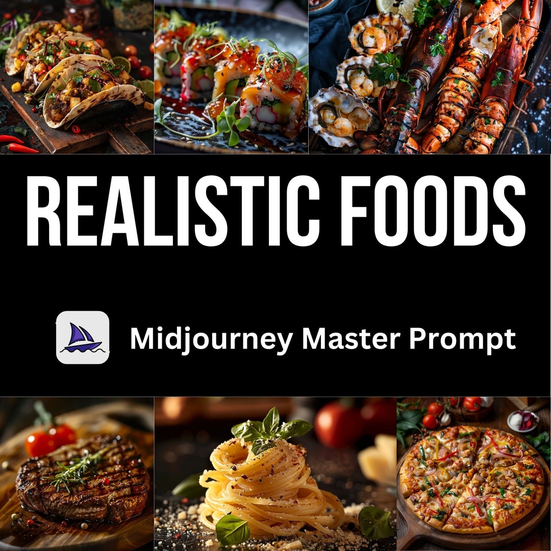 Midjourney Prompts, Extreme Photorealistic Foods Prompt, Midjourney ...