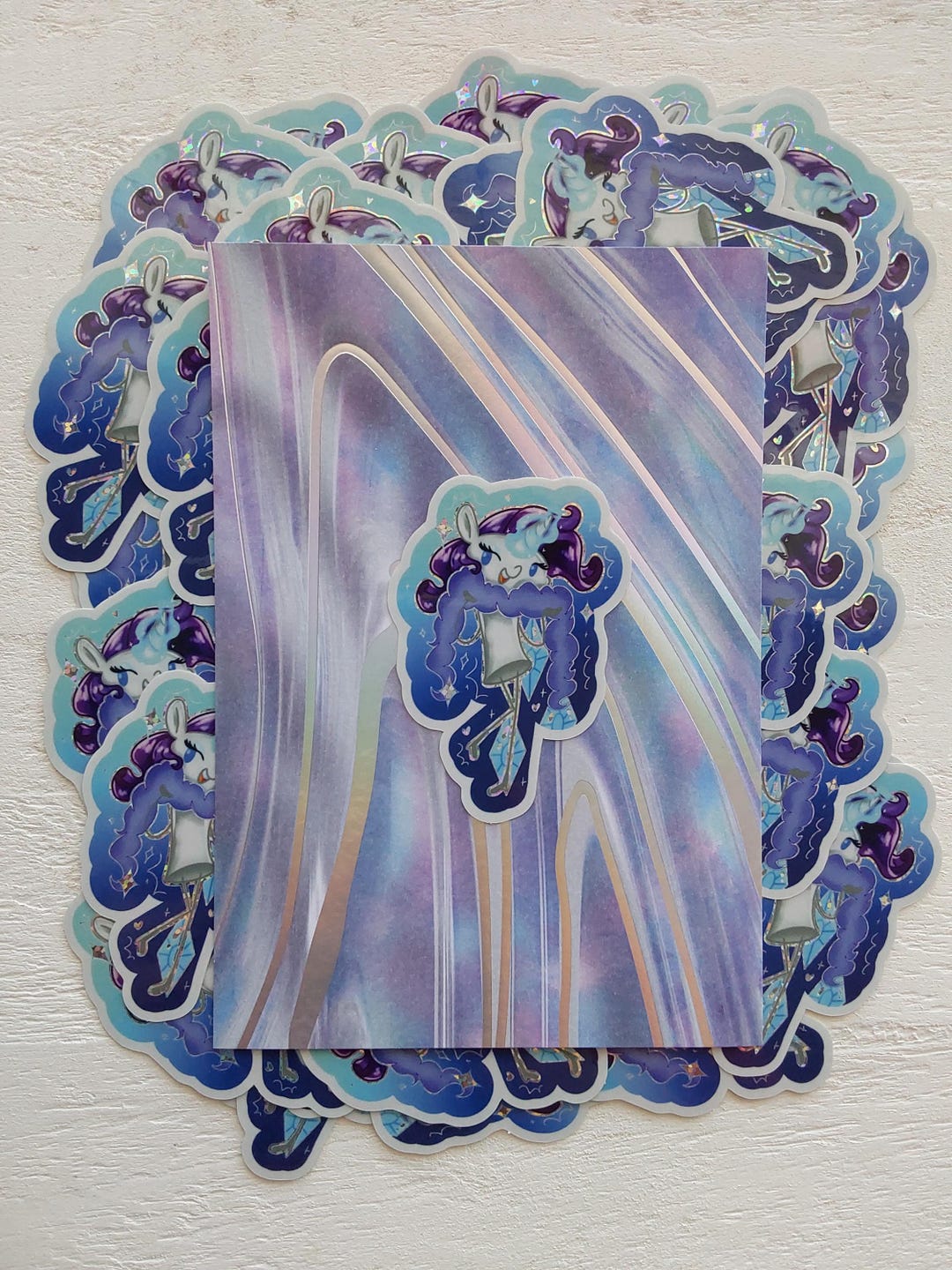 Mini Rarity Sticker - Etsy