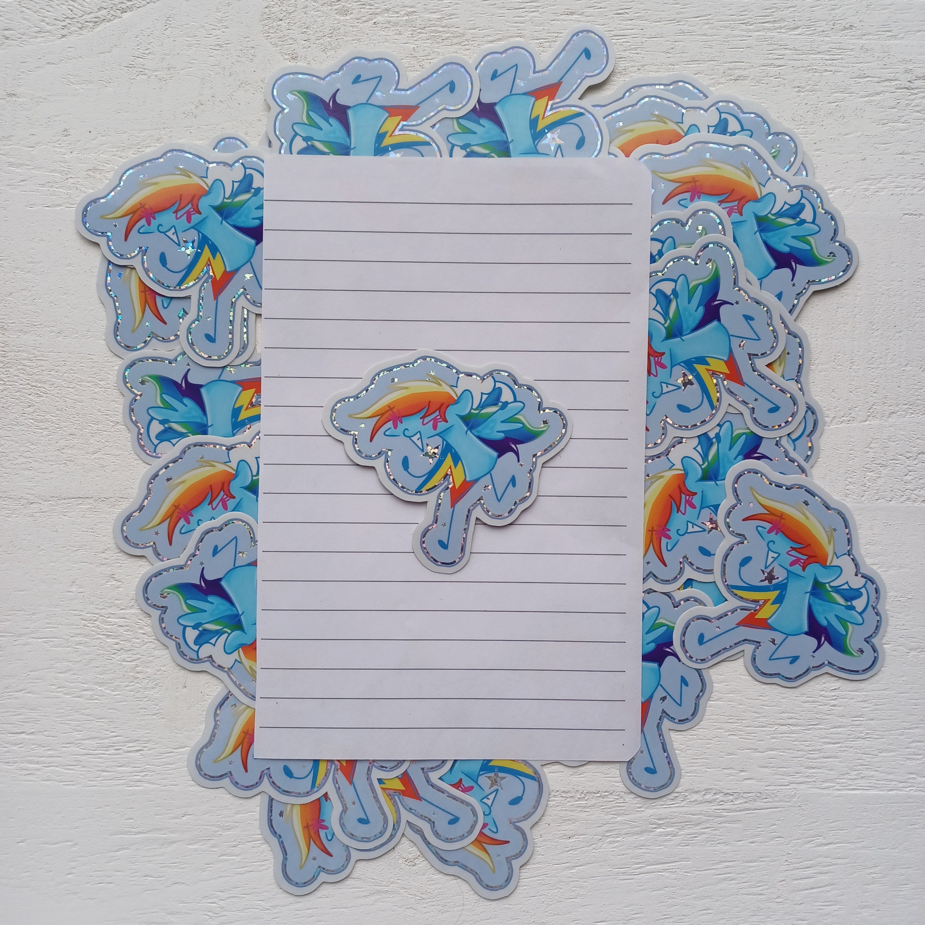 Mini Rainbow Dash Sticker - Etsy