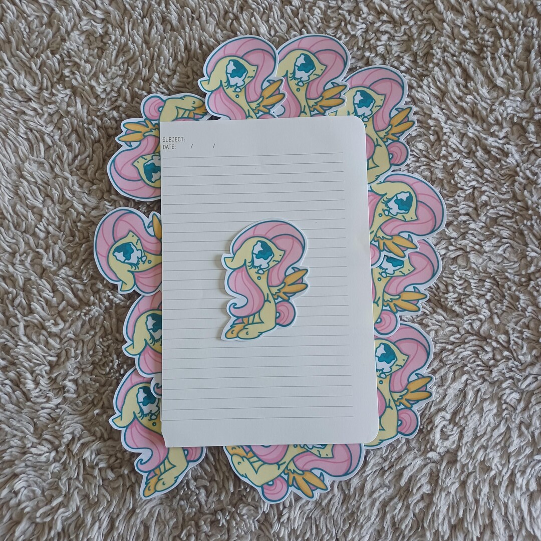 Crying Fluttershy Stickers - Etsy