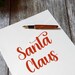 Christmas Calligraphy Font - Etsy