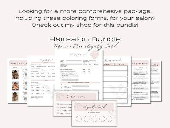 Hair Color Formulation Chart
