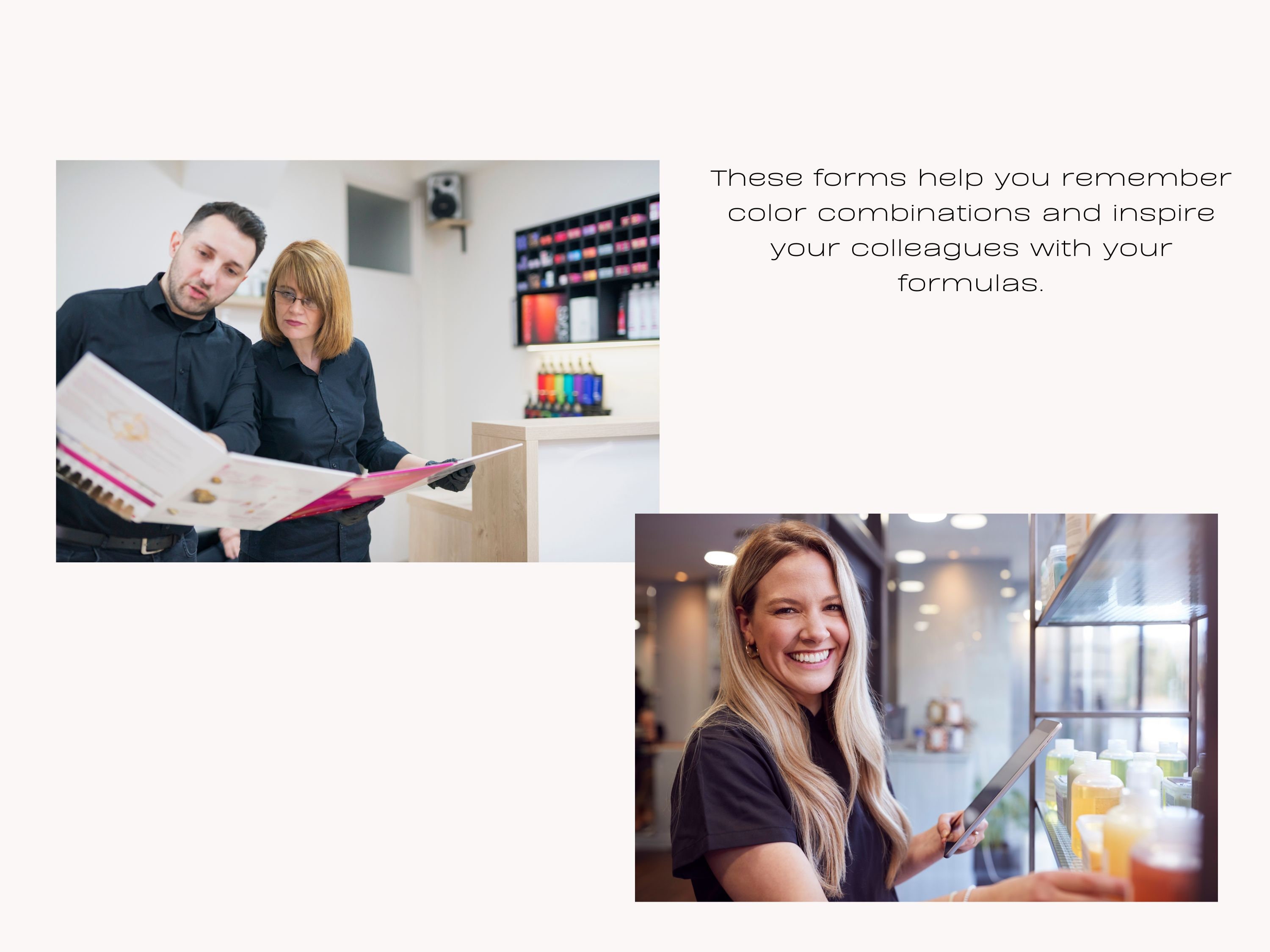 Hair Color Formula Forms | Coloring Recipe Client Sheet | Editable ...