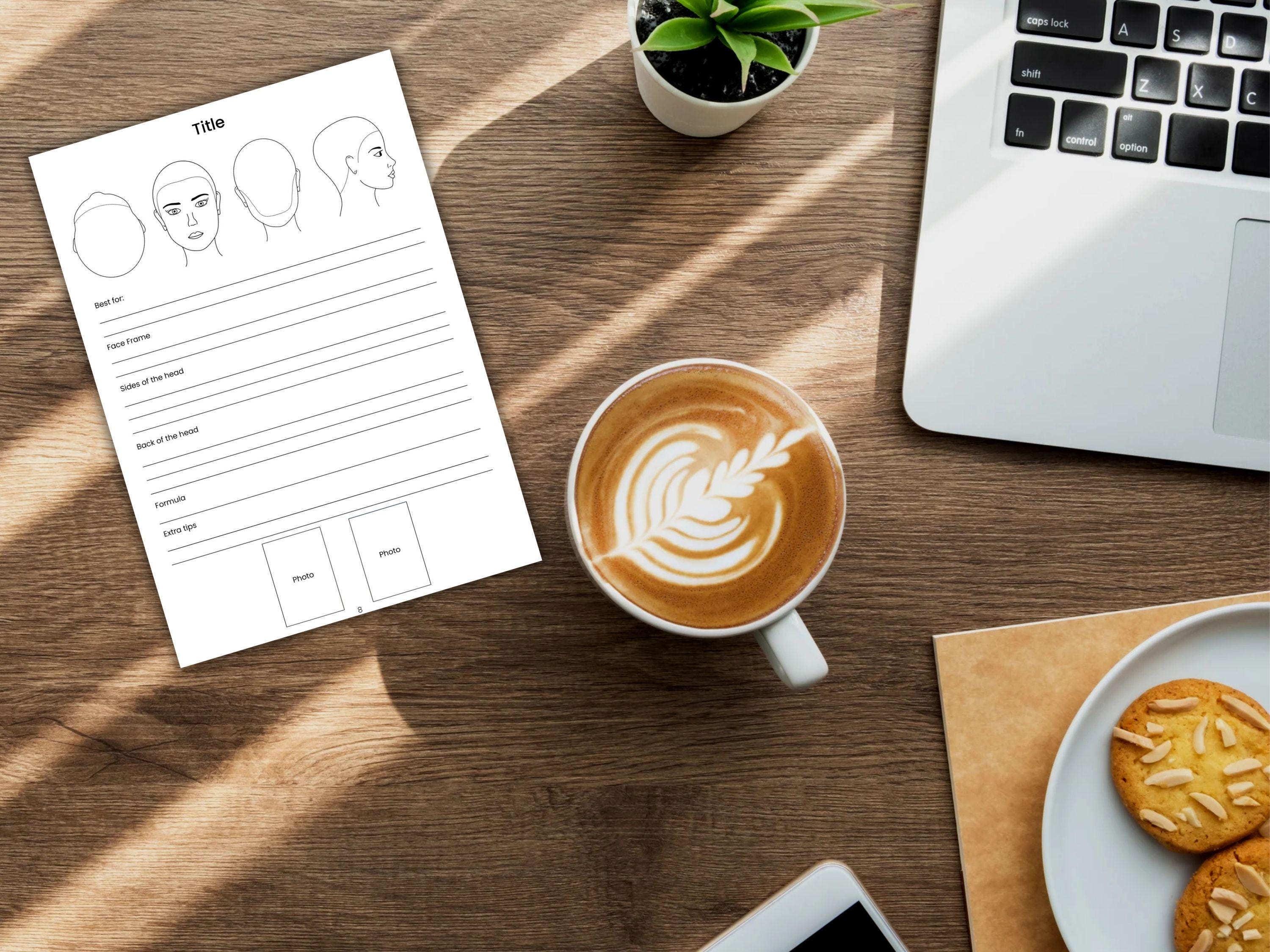 Customizable Hair Salon Worksheets | Fillable Headsheets | Haircut and ...