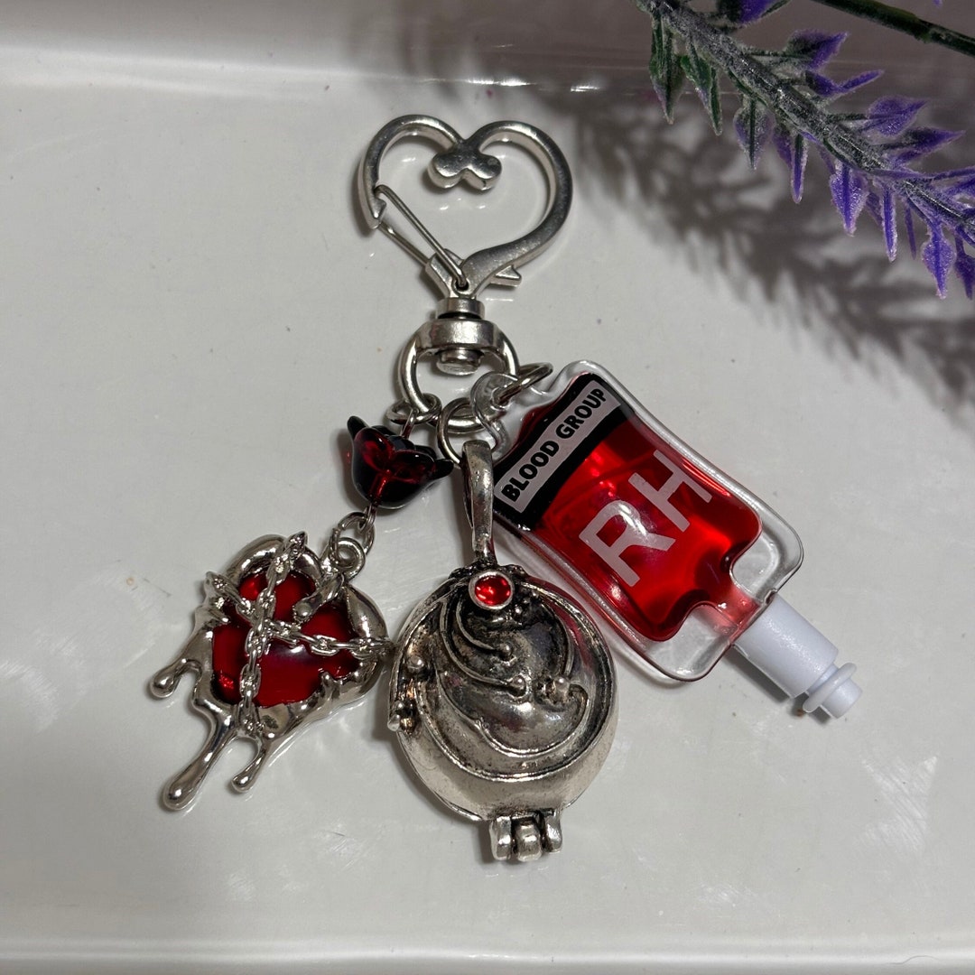 Vampire Diaries Elena Gilbert Necklace Locket Charm, Bag Charm ...