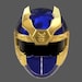 Power Rangers Ninja Storm Navy Thunder Ranger Helmet - Etsy