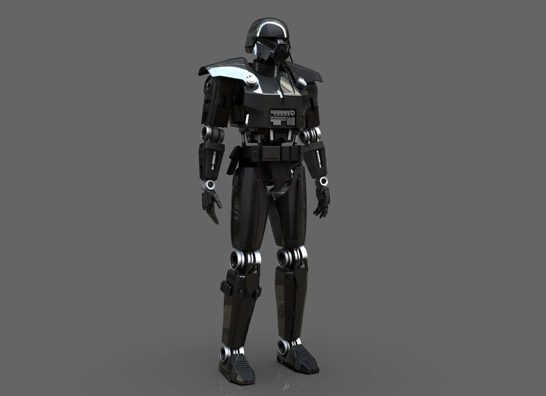 Dark Trooper Droid Version- Life Size - Etsy