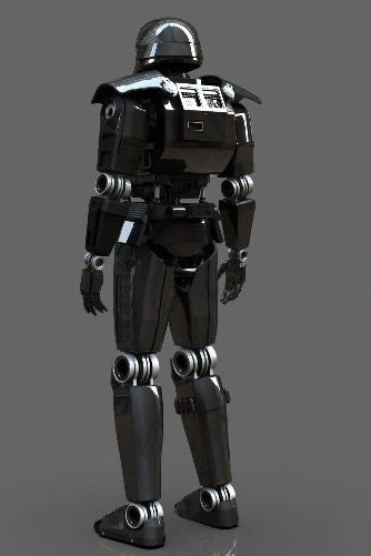 Dark Trooper Droid Version Life Size - Etsy