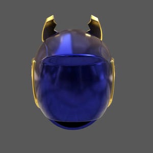 Power Rangers Ninja Storm Navy Thunder Ranger Helmet - Etsy