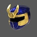 Power Rangers Ninja Storm Navy Thunder Ranger Helmet - Etsy