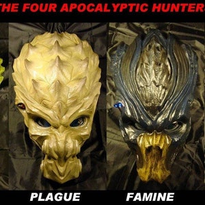 4 Horsemen of the Apocalypse Predator Masks - Etsy
