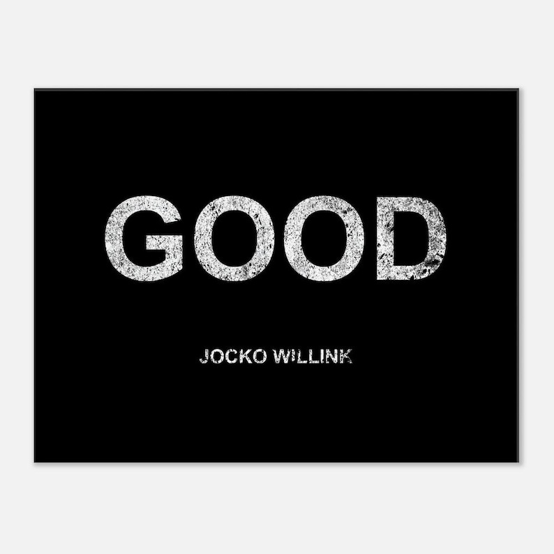 Good Quote by Jocko Willink Inspirational Wall Art Canvas Print Modern ...