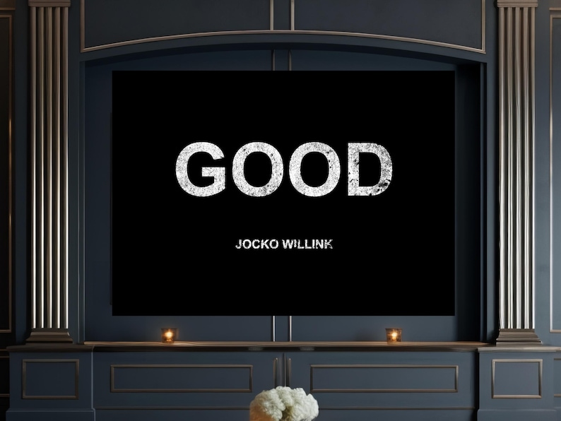 Good Quote by Jocko Willink Inspirational Wall Art Canvas Print Modern ...