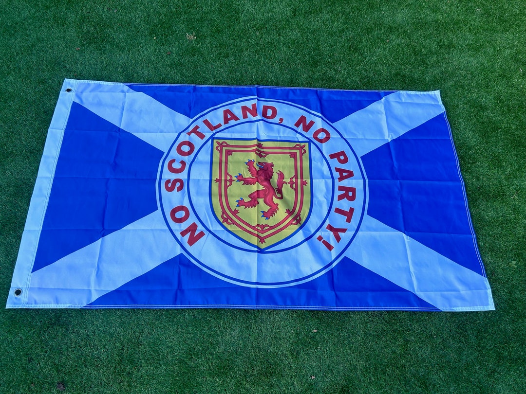 Scotland Euro 2024 Flag No Scotland No Party - Etsy