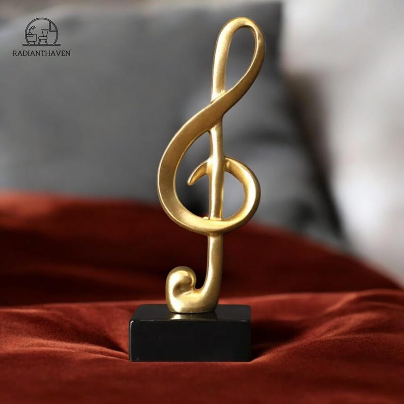 Musical Notes Set - Simple Resin Ornaments, Unique Gifts, Decor for ...