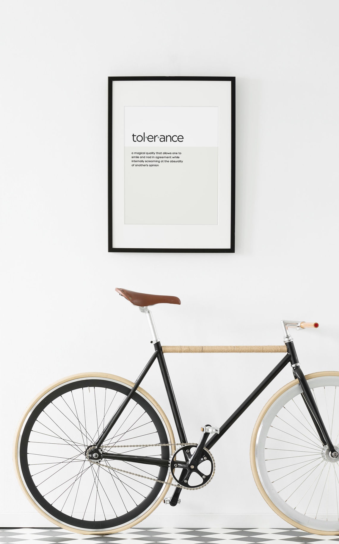 Tolerance Definition Print, Wall Art Prints, Digital Download, Quote ...