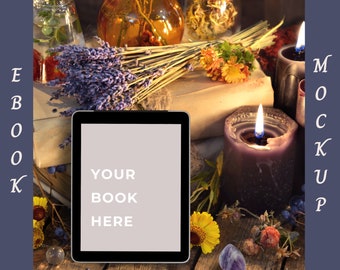 Dark Romance Ebook Mockup Green Bookstagram Template Dark Romance ...