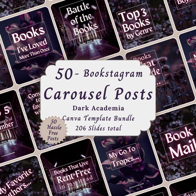 Fantasy Carousel Template - Etsy