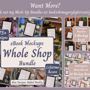 Witchy Hard Cover Book Mockup, Fantasy Book Flatlay, Instagram Flatlay Mockup, Author Social ...