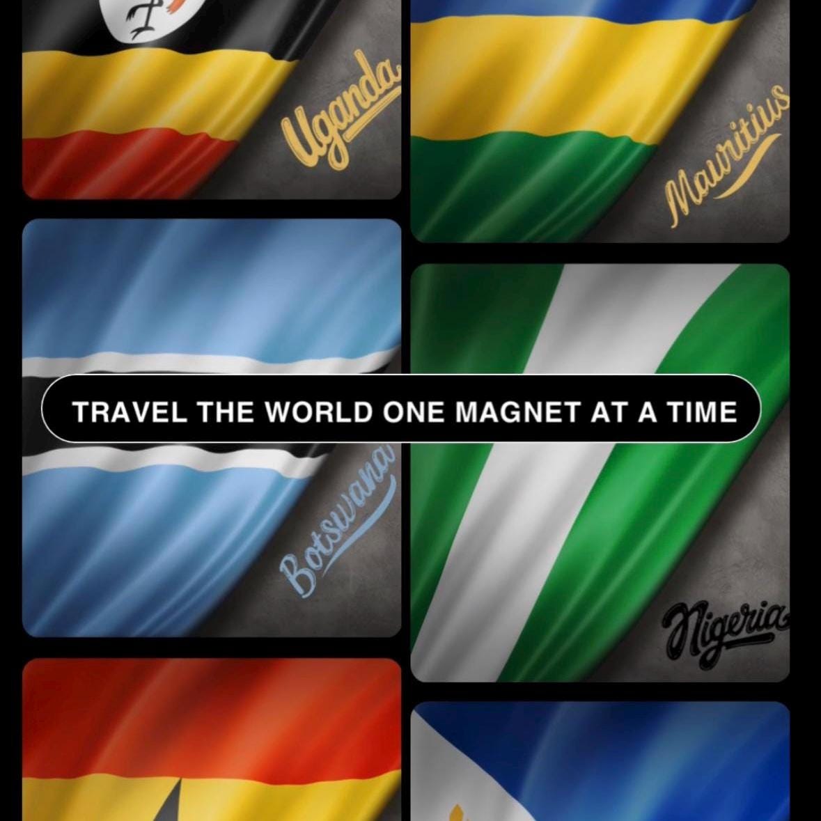 Flags of the World on Magnets. Country Flags, Travel Magnets, Historical Flags, Souvenir Magnets ...