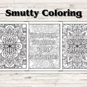 30 Spicy Coloring Pages, Book Boyfriend, Adult Colouring Sheets ...