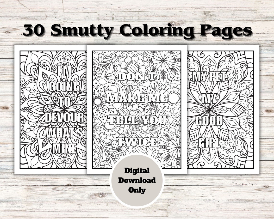 30 Spicy Coloring Pages, Book Boyfriend, Adult Colouring Sheets ...