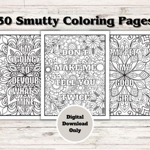 30 Spicy Coloring Pages, Book Boyfriend, Adult Colouring Sheets ...