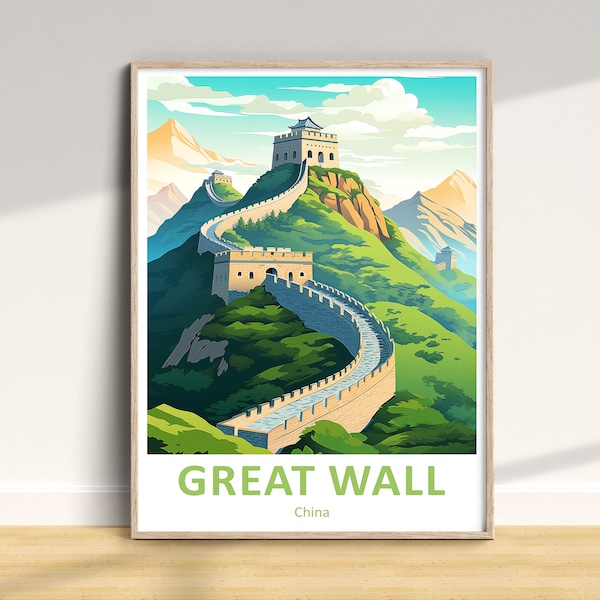 Great Wall of China - Etsy