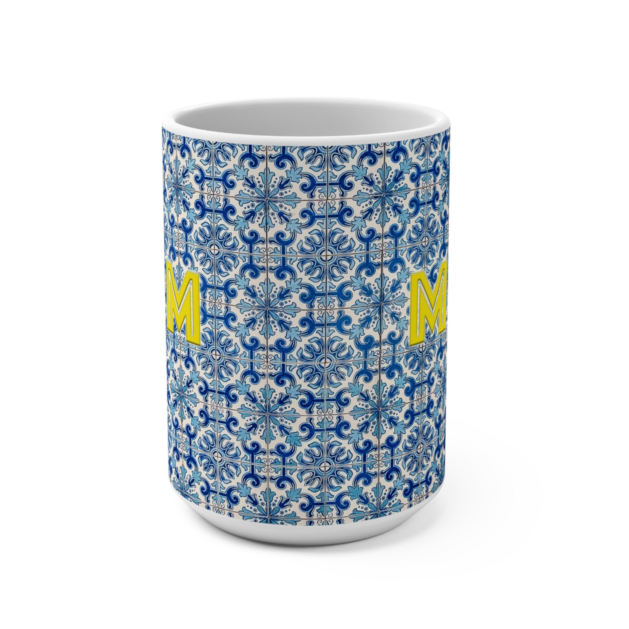 Blue and White Portugal Tiles Mug for Mom Mother's Day Gift Azulejos - Etsy