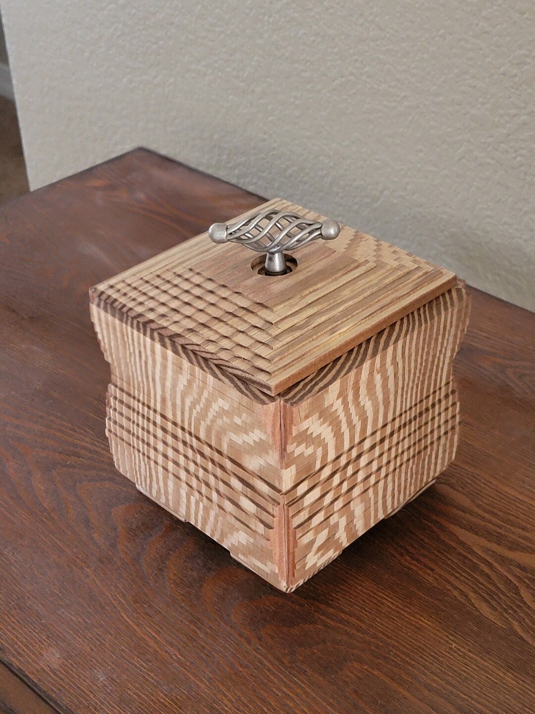 Wooden Box. Handmade Wood Work. Custom Woodwork. Collectable. One of a ...