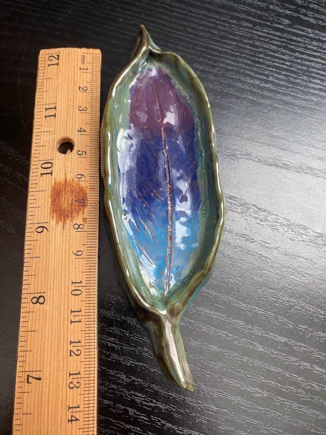 Ceramic Feather Dish - Etsy