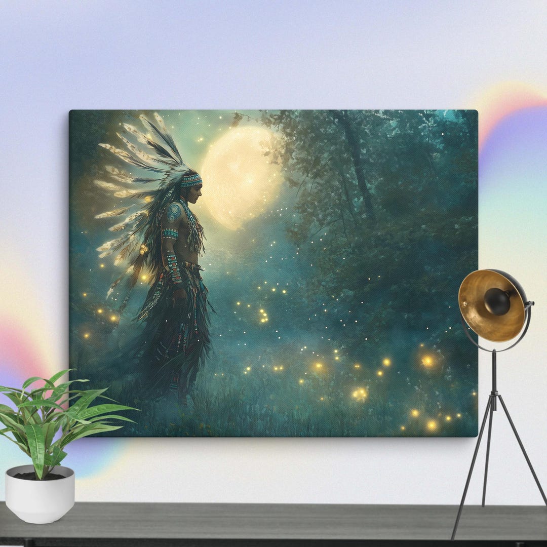 The Two-spirit Warrior Art Print – Indigenous Mythology LGBTQ+ Wall Art ...