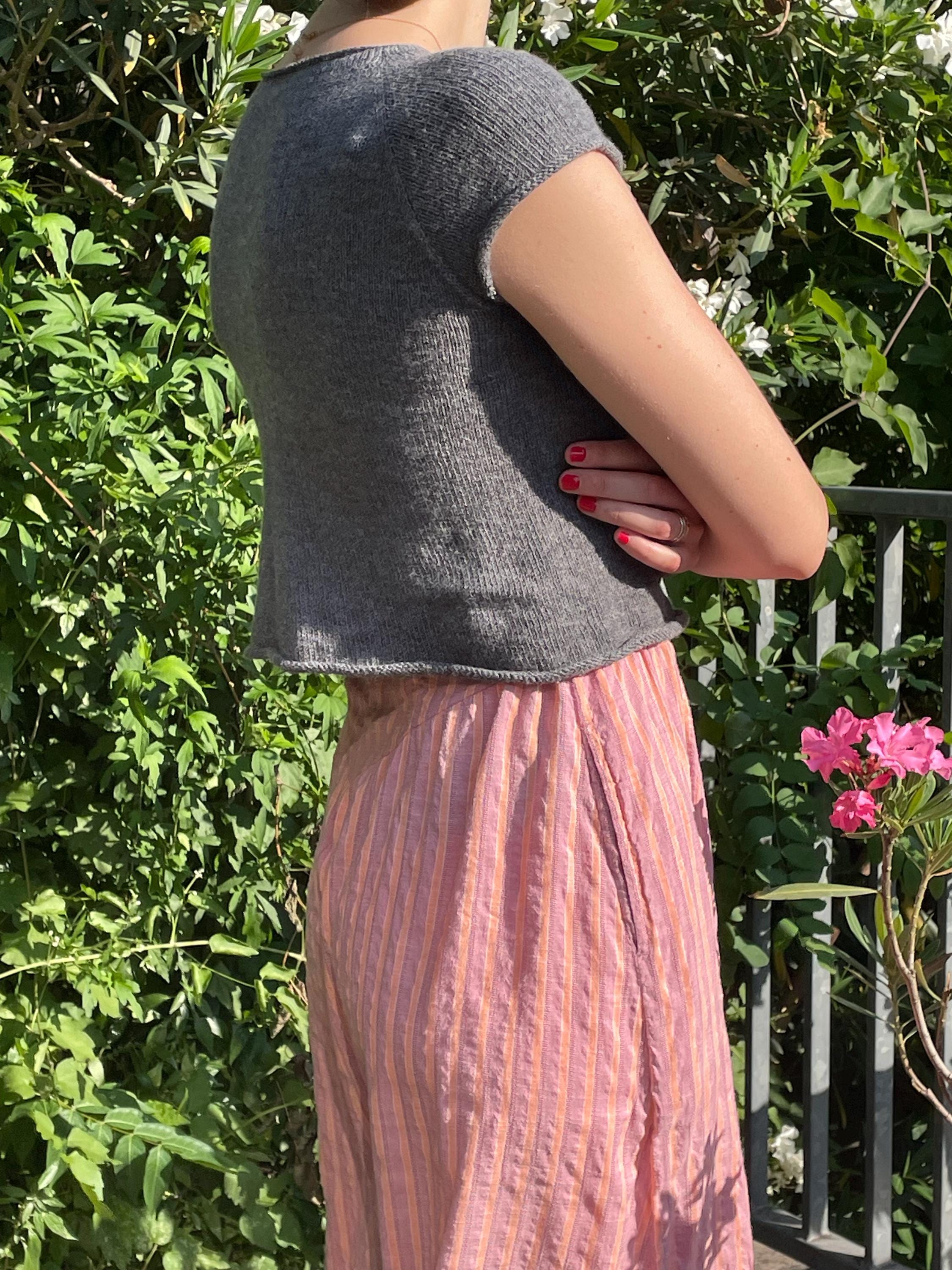 SUNNY TEE Knitting Pattern by Lison.knits - Etsy