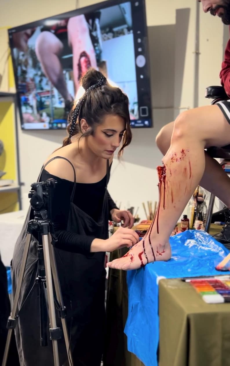 Silicone Open Femur Fracture Prosthetic – Exposed Bone FX Wound ...