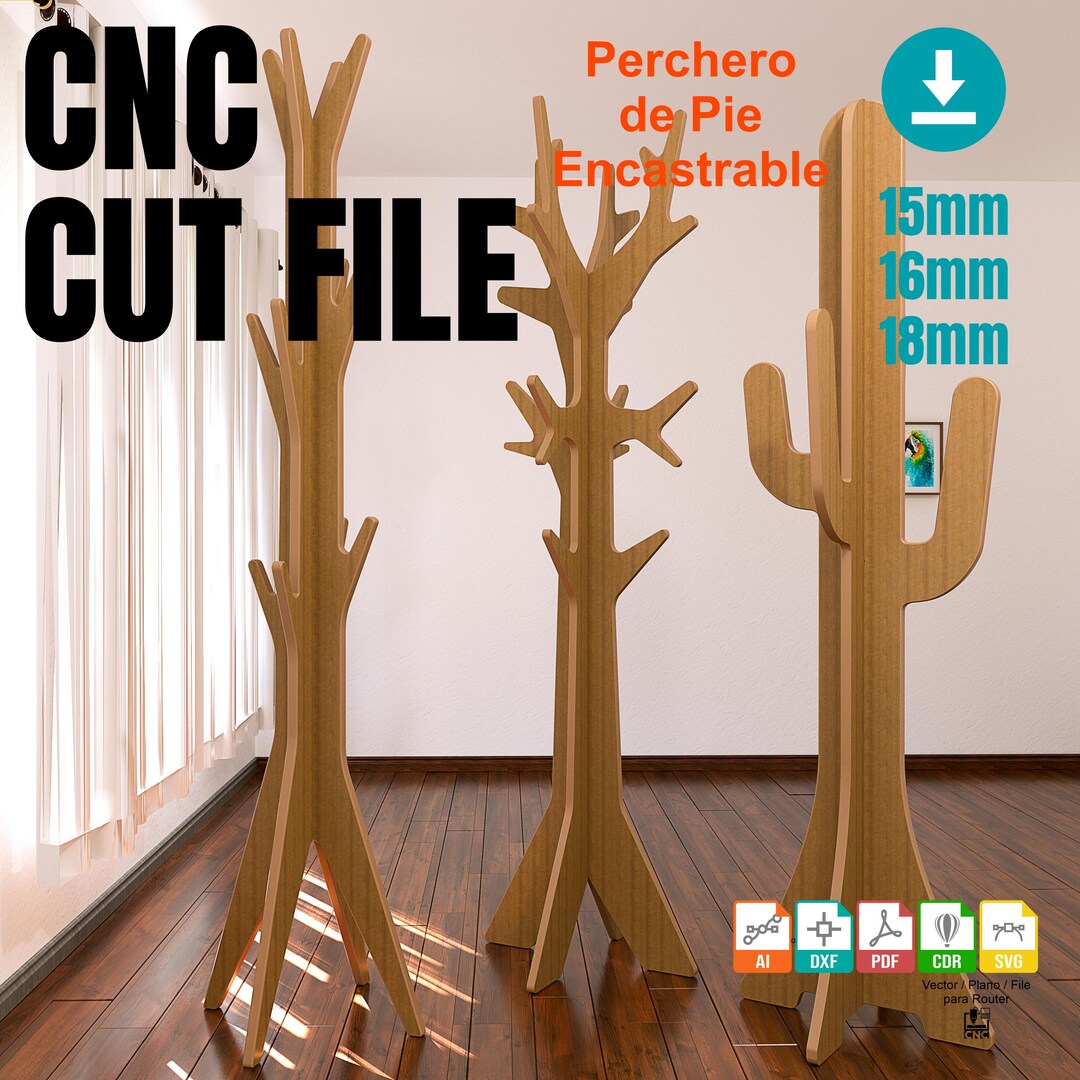 3 Stands for Hanging, Hat and Bag Hangers, 3 Nordic Coat Racks, Vector ...