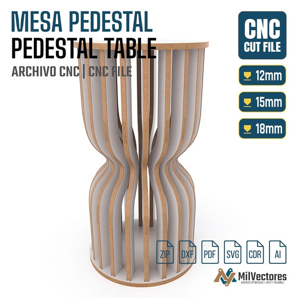 Cnc Wood Table Base - Etsy UK