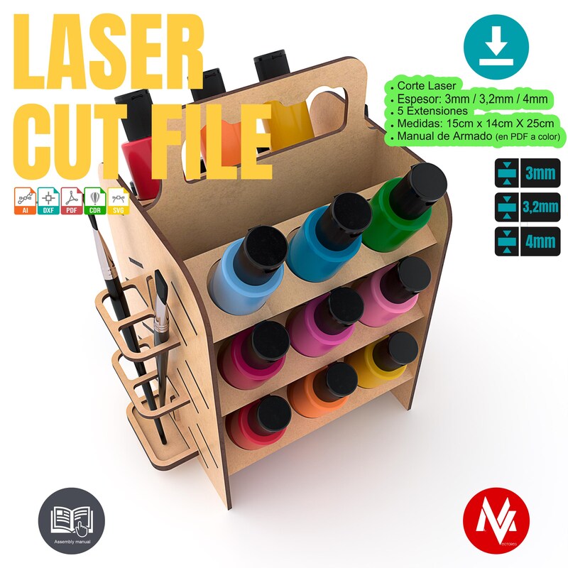 Craft Paint Storage - Etsy