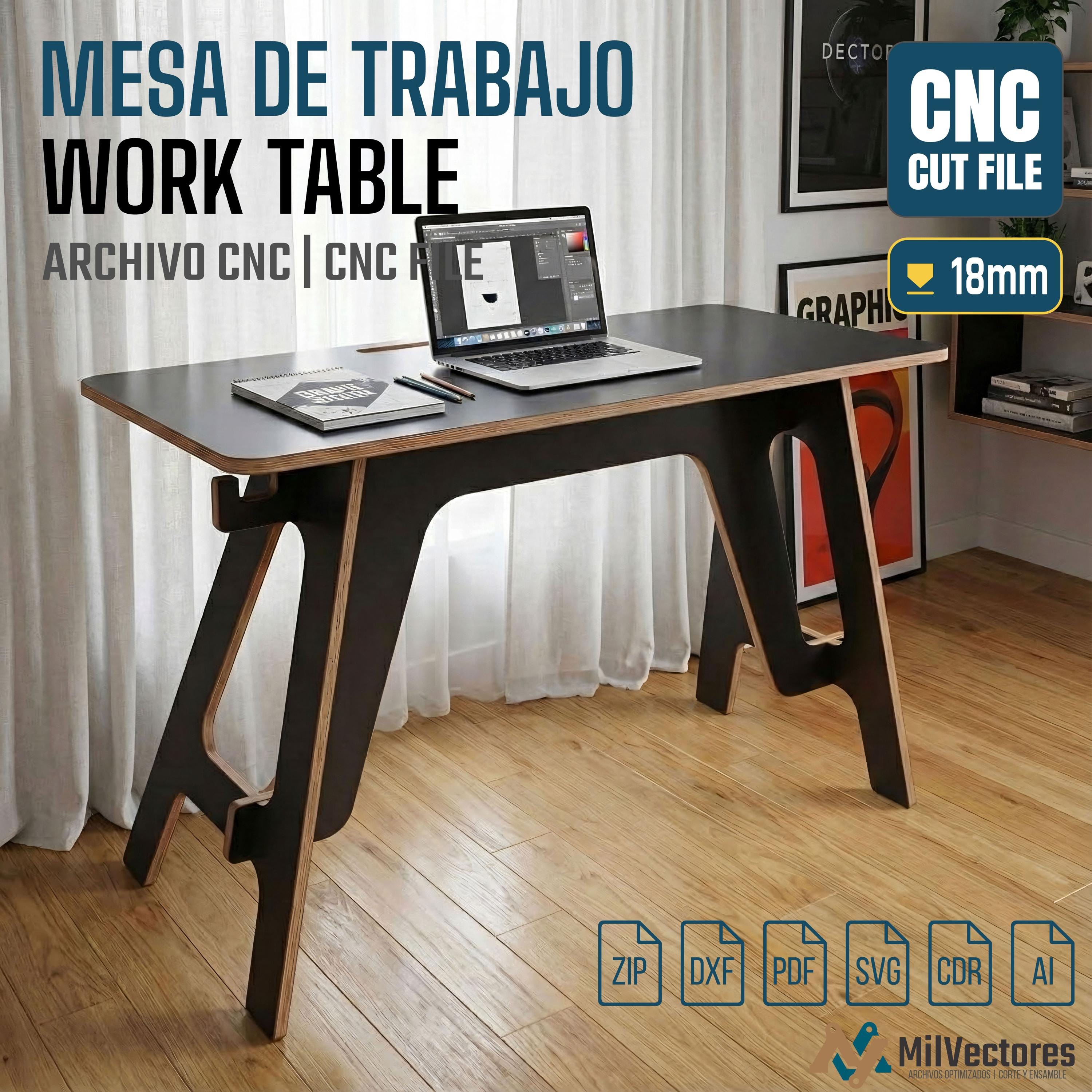 Interlocking Table | Desk | Work Table | Office Table | Home Desk Plan ...