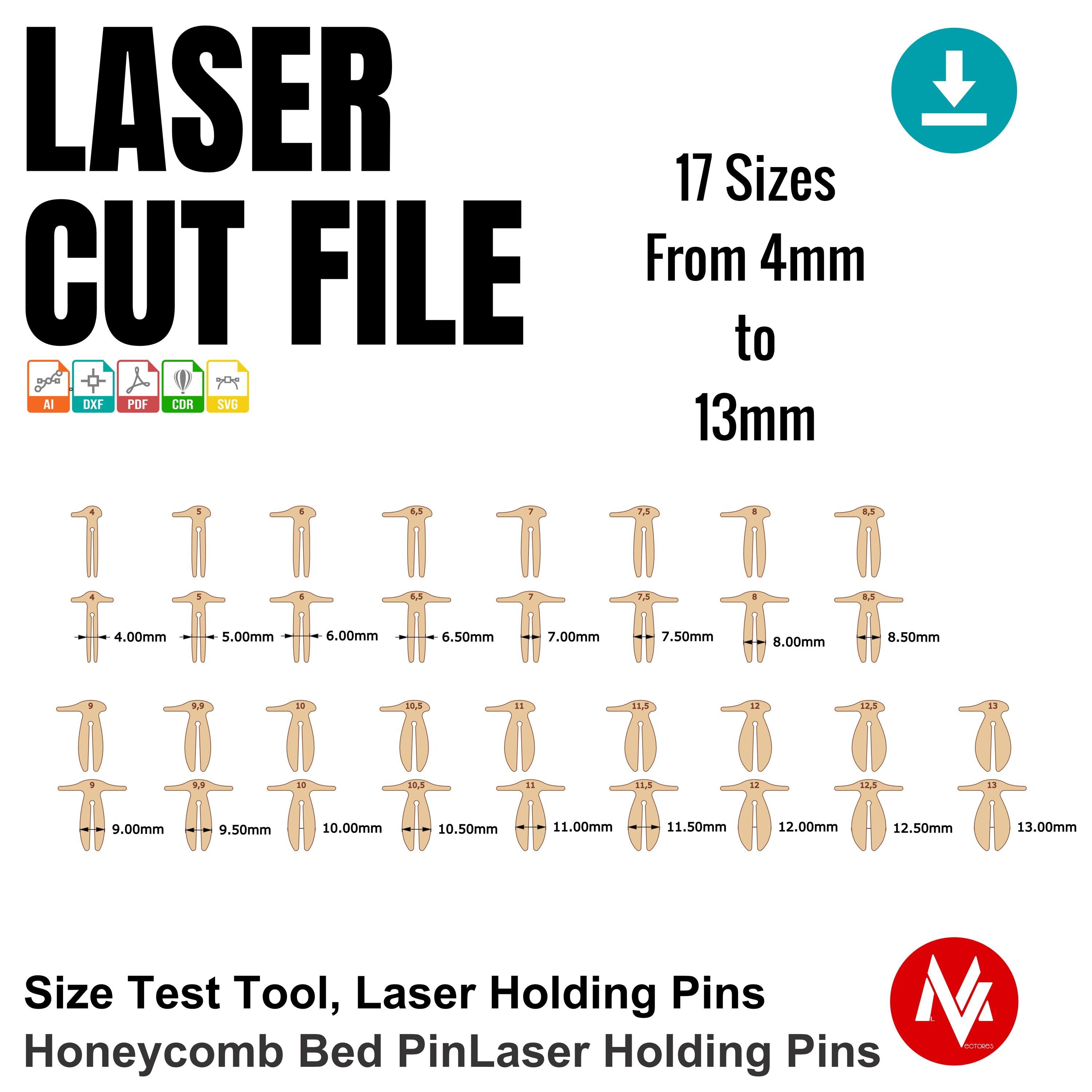 Laser Bed Pins, Honeycomb Bed Pins, Anti-flashback Pins, Laser Hold ...